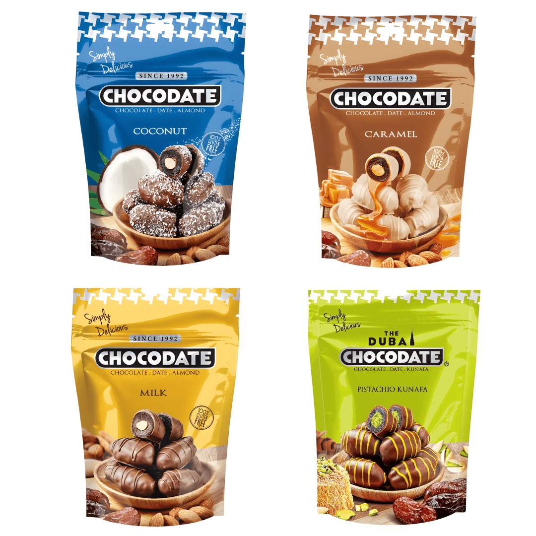 Chocodate - Chocolate-coated dates 90g (various varieties) – CandyPeak