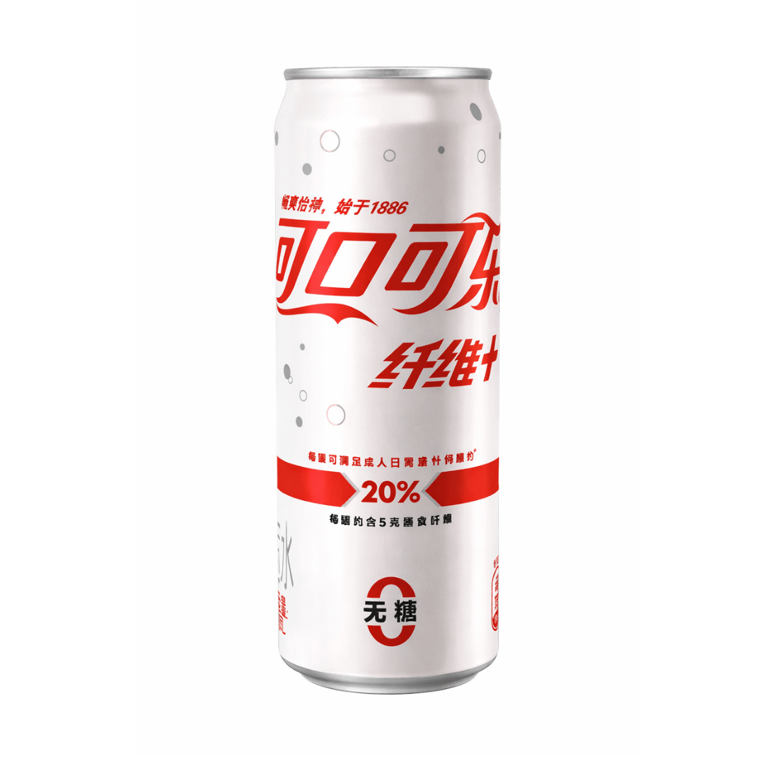 CocaCola Fiber+ Asia 330ml – CandyPeak